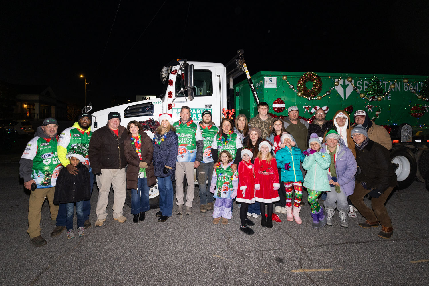 Spartan Waste - Spartan Waste at the Spartanburg Christmas Parade
